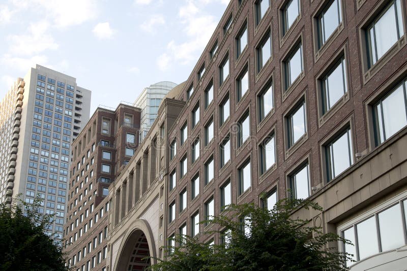 Nice Modern Buildings in Boston Mass Stock Image - Image of boston ...