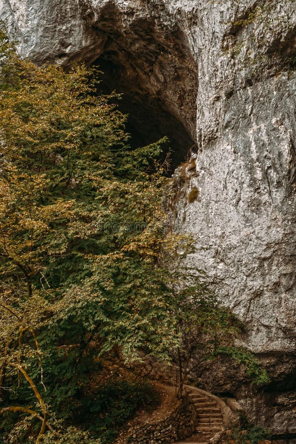Nice Mountain Views at Plitvice Lakes Park. Croatia Stock Photo - Image ...