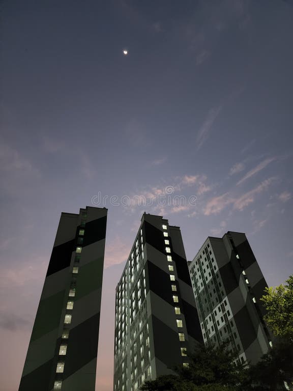 The Multiple Tower stock photo. Image of building, city - 255200848