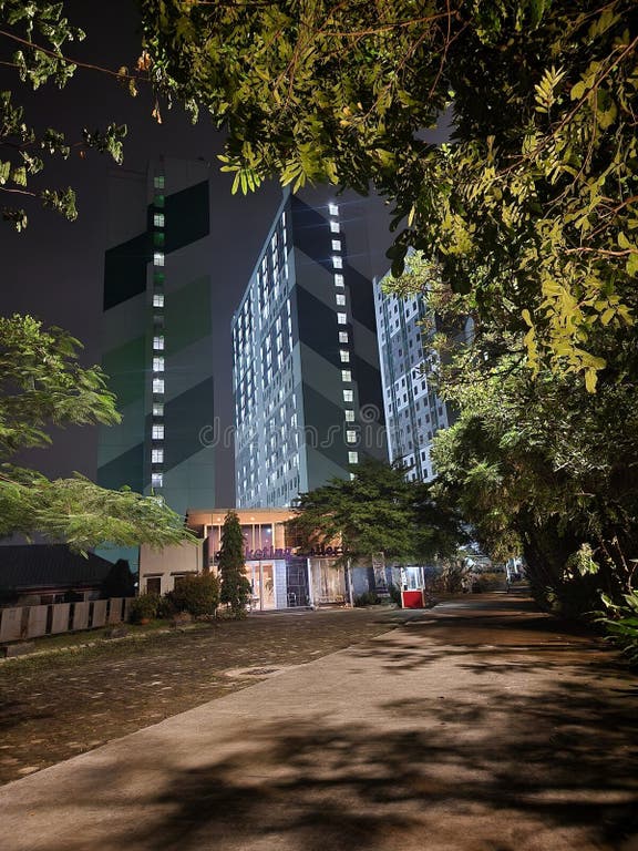 The Multiple Tower stock image. Image of condominium - 255200863