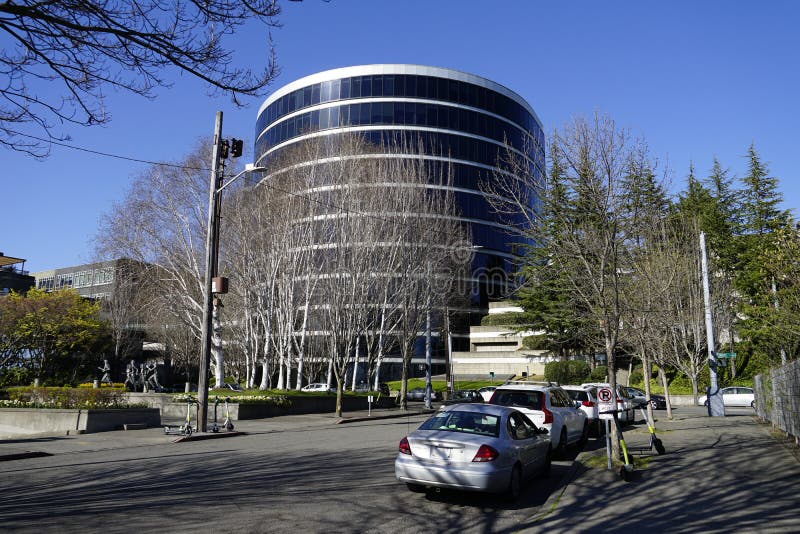 Nice Office Building in Seattle Editorial Image - Image of natural ...