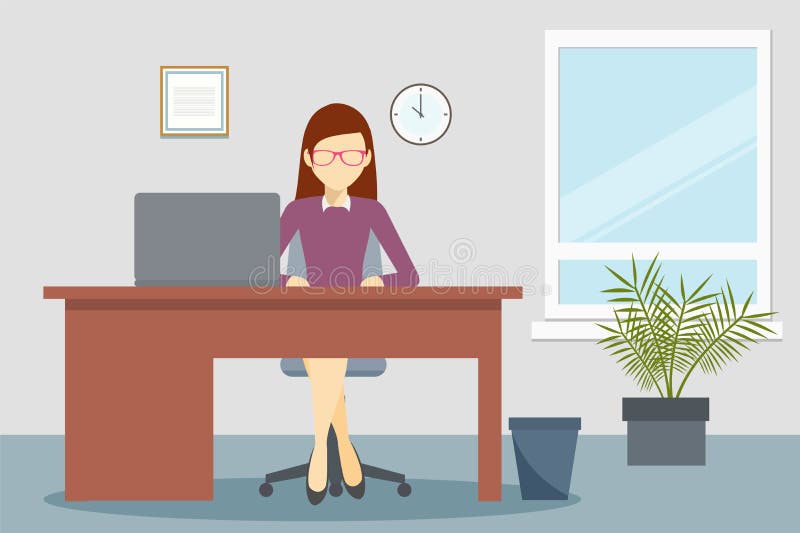 Nice Office Worker Men Colleagues Vector. Side View Writing Notes ...