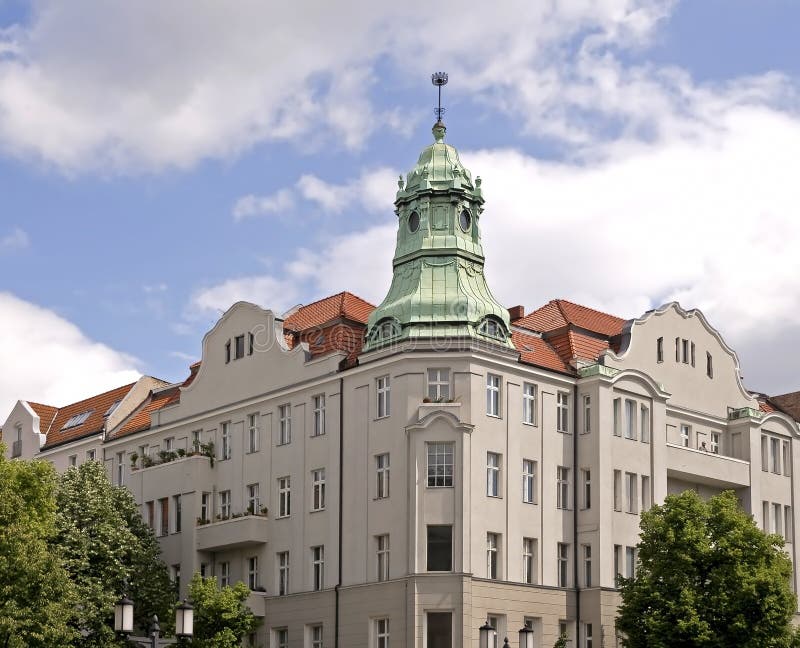 Nice old house in Berlin 2 stock image. Image of house - 55376865