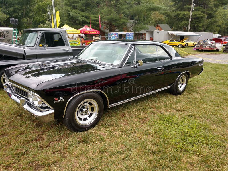 Nice old muscle car editorial photo. Image of convertible - 212245226