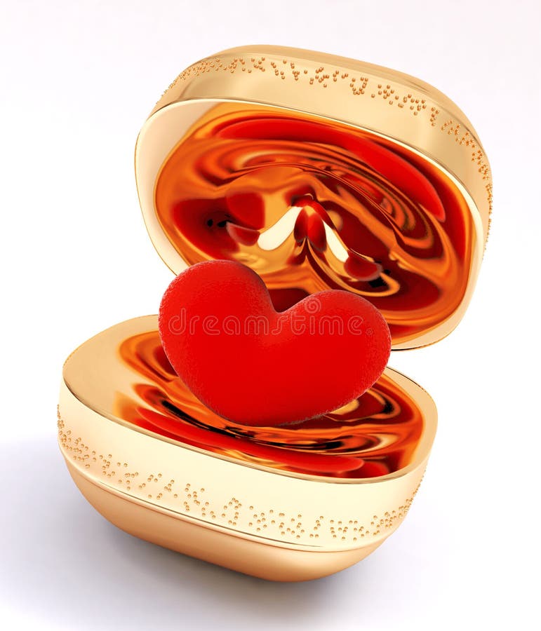 Nice Opened Gift Box for Hppy Celebration Stock Image - Image of ...