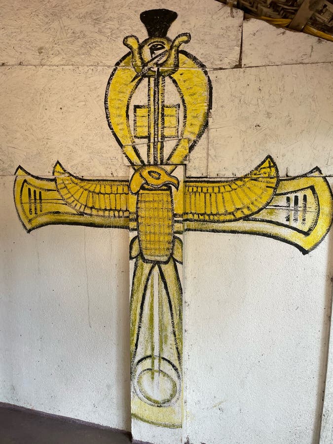 A Nice Paint Work Done on the Wall in a Resort in Goa Editorial ...