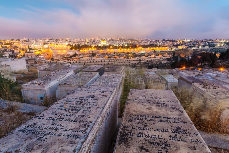 Nice Panorama of the City of Jerusalem Editorial Photography - Image of ...