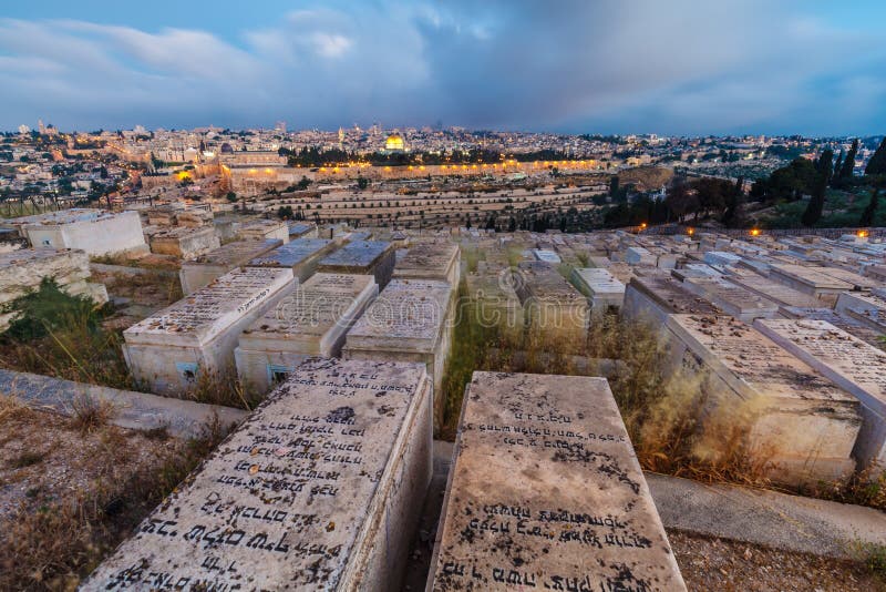 Nice Panorama of the City of Jerusalem Editorial Image - Image of islam ...