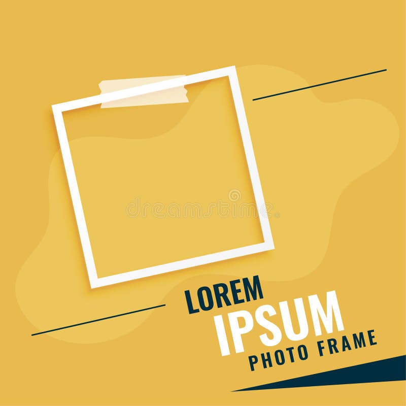 Nice Photo Frames Abstract Background Stock Vector - Illustration of ...