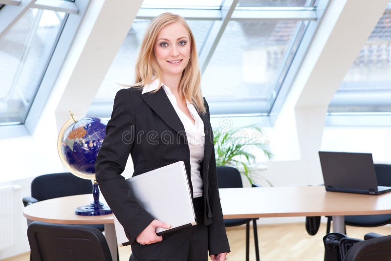 Nice place of work stock photo. Image of boss, loft, desk - 14759666