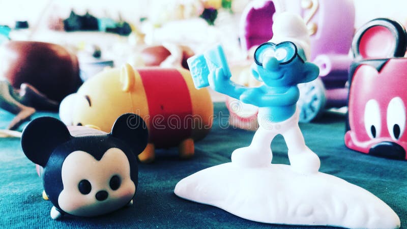 Micky smurf editorial photography. Image of playing - 111199547