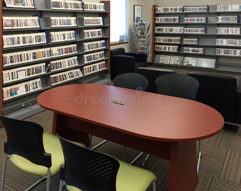 Nice Public Library in Community Editorial Stock Image - Image of books ...