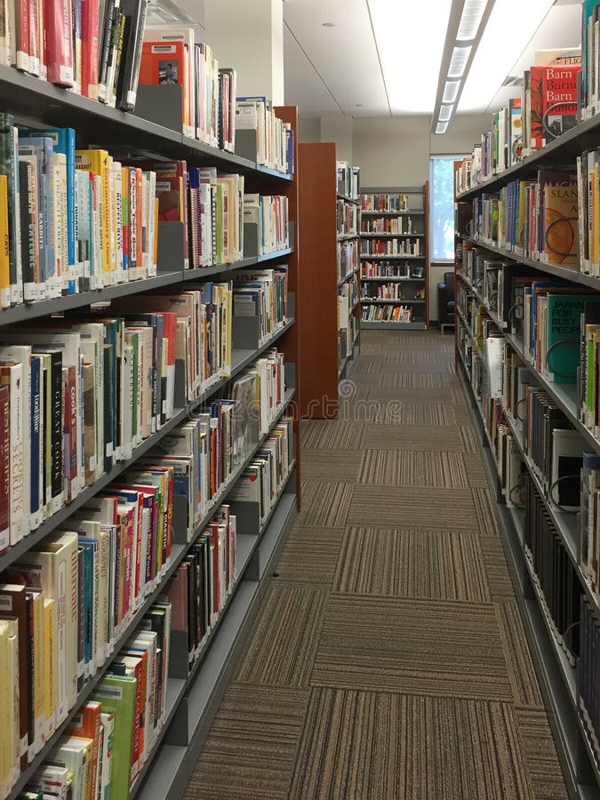 Nice Public Library in Community Editorial Image - Image of reading ...