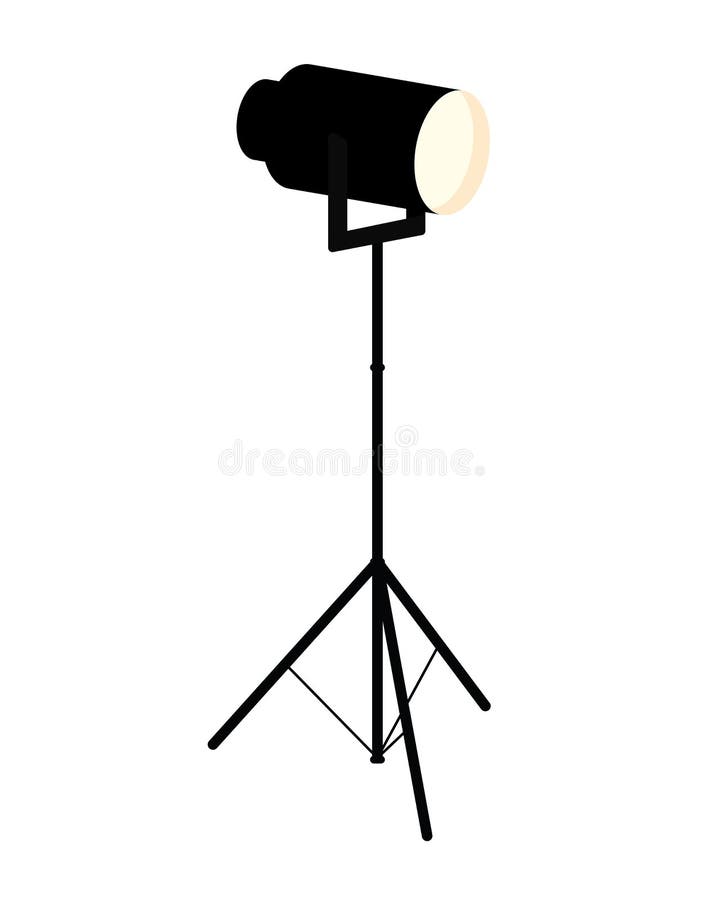 Nice reflector icon stock vector. Illustration of light - 231861651