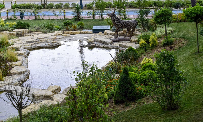 Nice Rest Areas in the Park Stock Photo - Image of nice, trees: 201964604