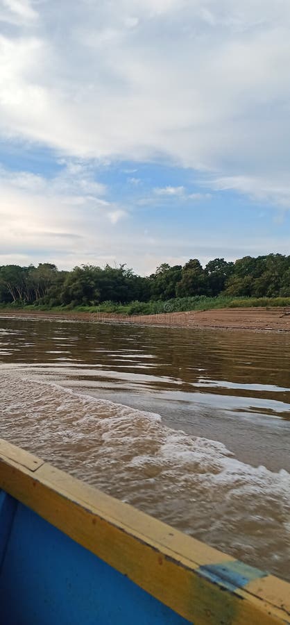 Nice River View in the Afternoon Stock Photo - Image of shore, river ...