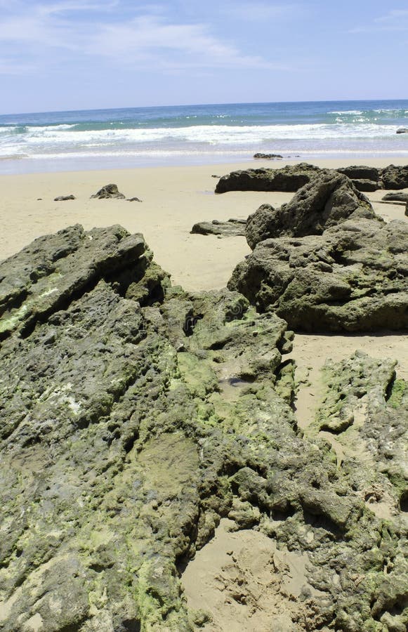 Nice rock beach zone stock image. Image of rocks, rock - 73561429