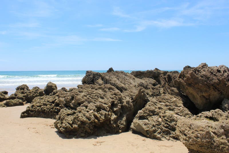 Nice rock beach zone stock photo. Image of rock, stone - 73562006