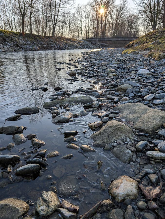 Nice rocks in the river stock image. Image of water - 377697957