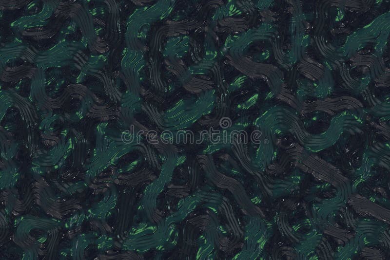 Nice Round Reflecting Raw Metal Waves Computer Art Backdrop ...