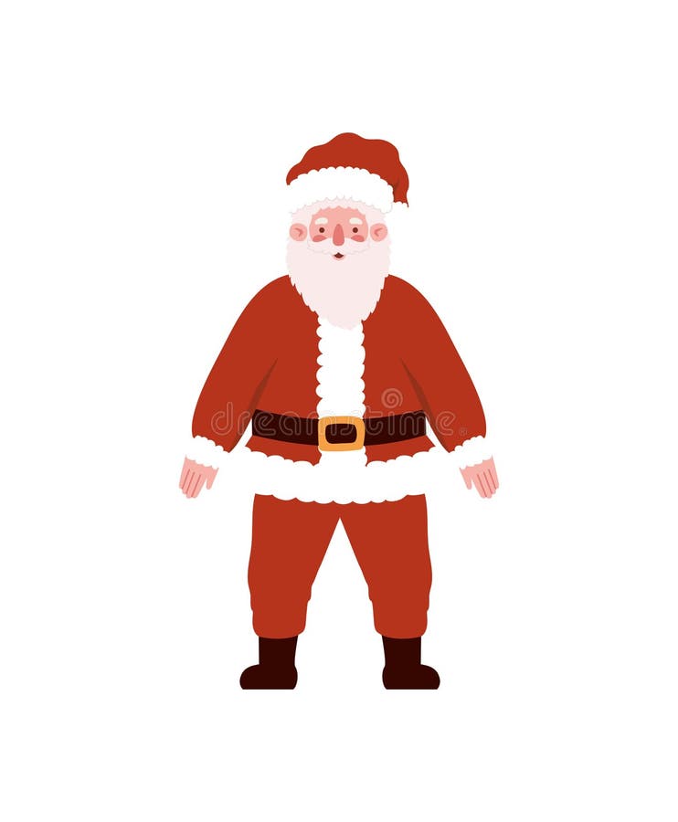 Nice santa illustration stock vector. Illustration of vector - 235520214