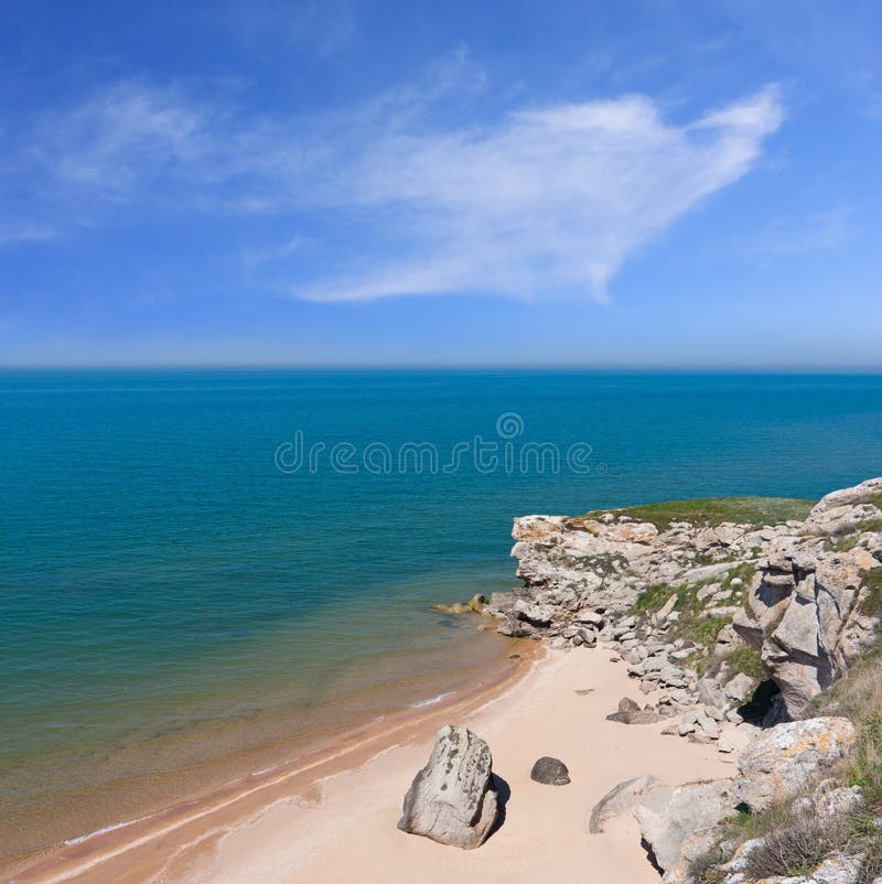 Nice scene on sea stock photo. Image of brown, rough - 24777188