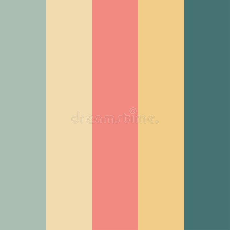 Nice Seamless Pattern with Straw Pastel Colours Flat Design Stock ...