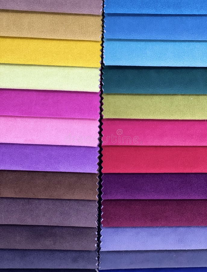 Nice set of fabrics stock photo. Image of colorful, colors - 217021924