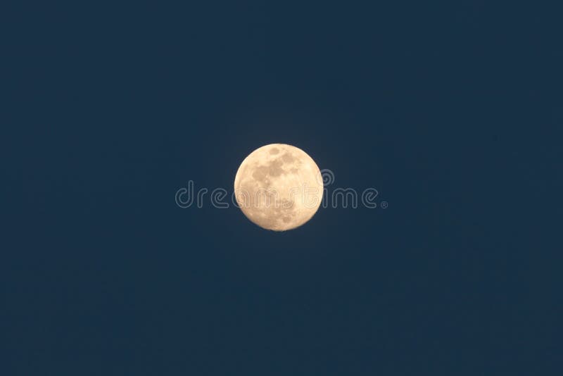 Nice Shoot of the Full Moon Stock Photo - Image of glowing, landscape ...