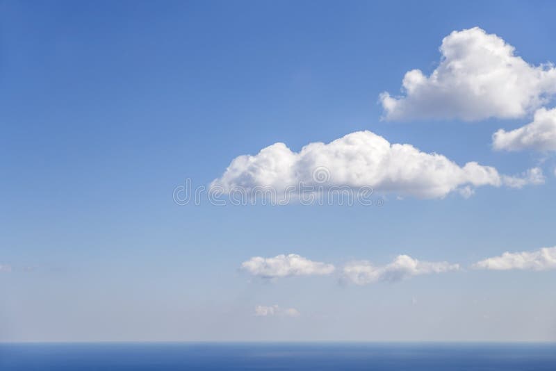The Nice Sky with Blue Sea in Turkey Stock Photo - Image of view ...