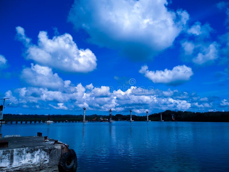 So nice stock image. Image of tree, water, nice, cloud - 162212311
