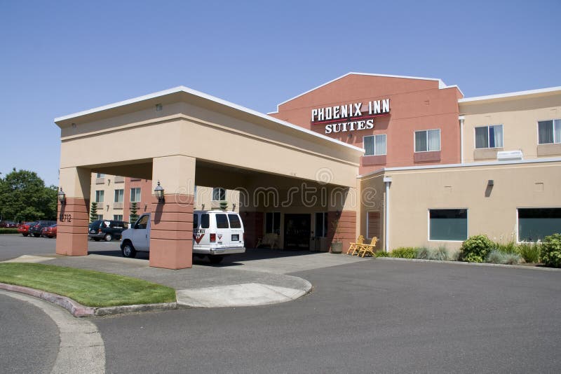 Nice small hotel inn editorial stock image. Image of front - 32154504