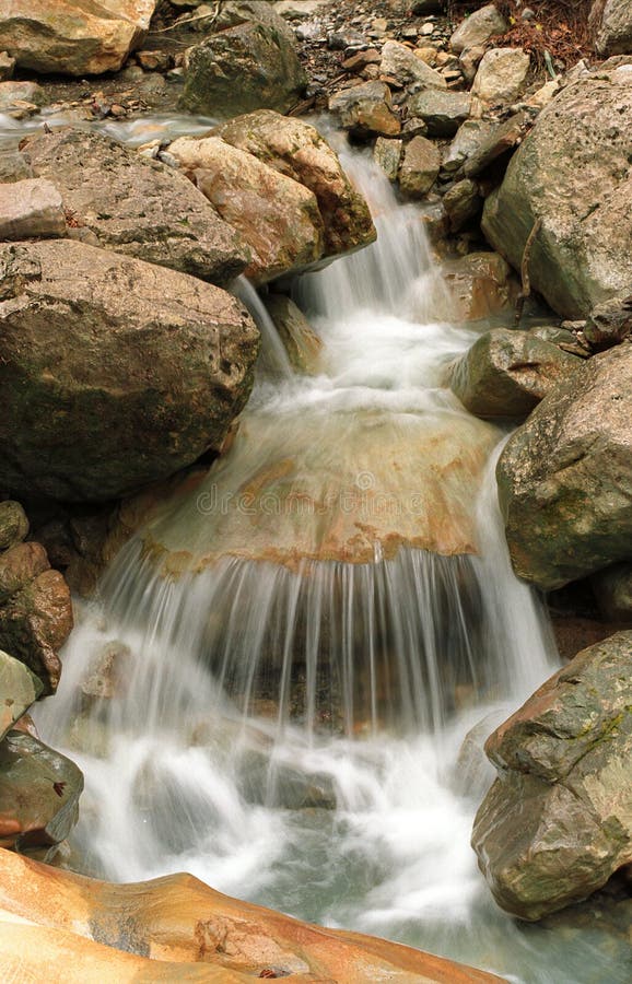 Nice small waterfall stock photo. Image of stone, mountain - 11339244