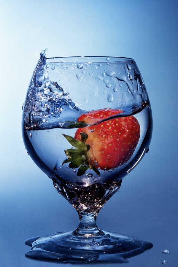 Nice Splash Liquid in Glass Stock Image - Image of crystal, nature ...