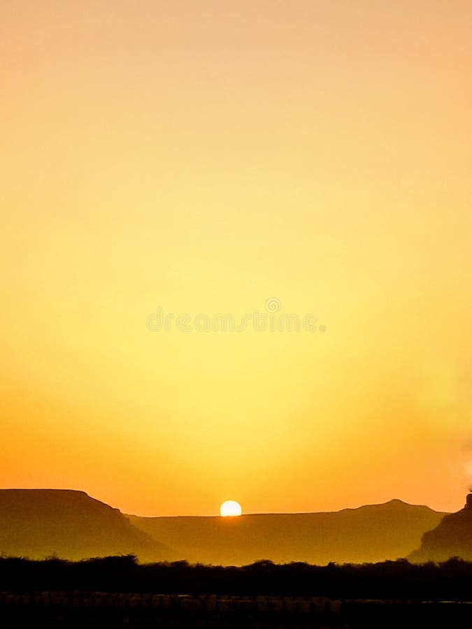 Nice Sunrise View at the Mount Stock Photo - Image of morning, lighting ...