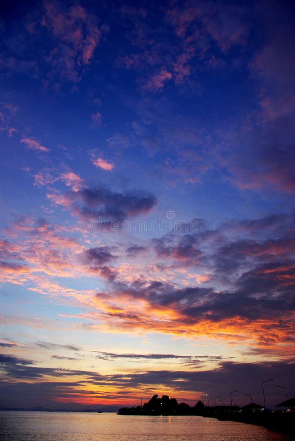 Nice sunset sky stock photo. Image of beautiful, light - 26846934