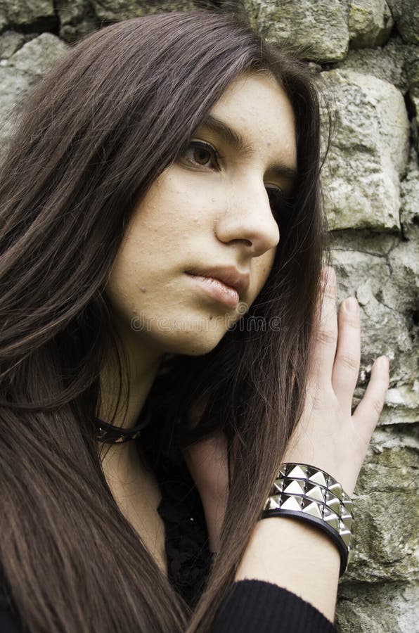 Nice teen stock photo. Image of long, look, attractive - 22750830