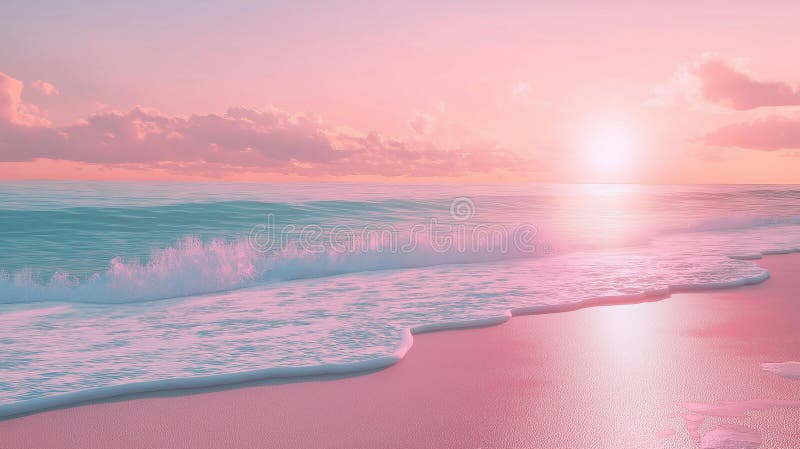 Nice Theme Anime Background Stock Photo - Image of evening, wave: 340628806