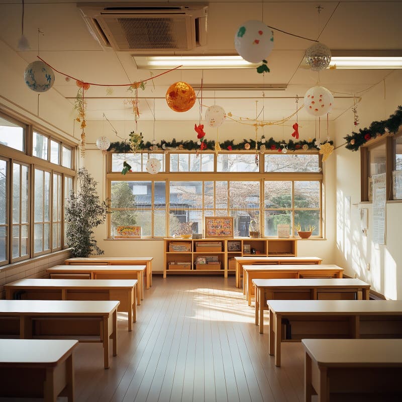 Nice Theme Indoor with Bright Colors Stock Image - Image of lesson ...