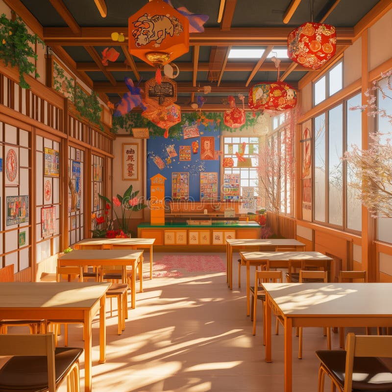 Nice Theme Indoor with Bright Colors Stock Image - Image of ...