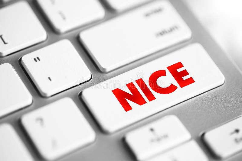 NICE - Used To Describe Something Pleasant, Agreeable or Enjoyable ...