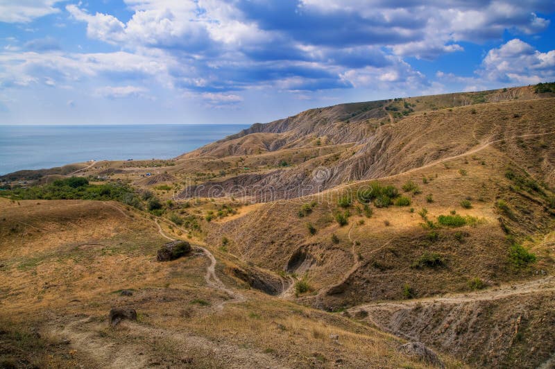 Nice view stock image. Image of landscape, horizon, combe - 10724391