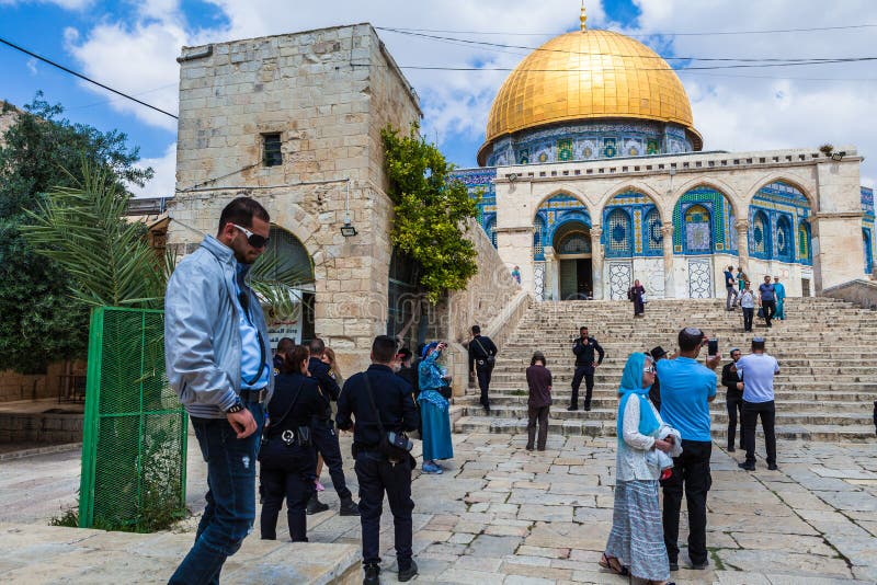 Nice View of Dome of the Rock Editorial Photo - Image of palestine ...