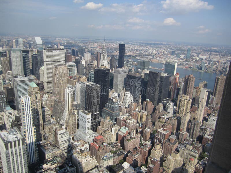 A Nice View from the Empire State Building Editorial Stock Photo ...