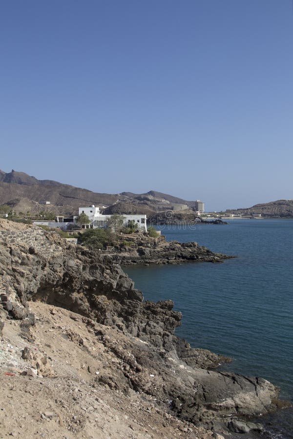 Nice View of the Gulf of Aden Stock Photo - Image of tourism, yemen ...