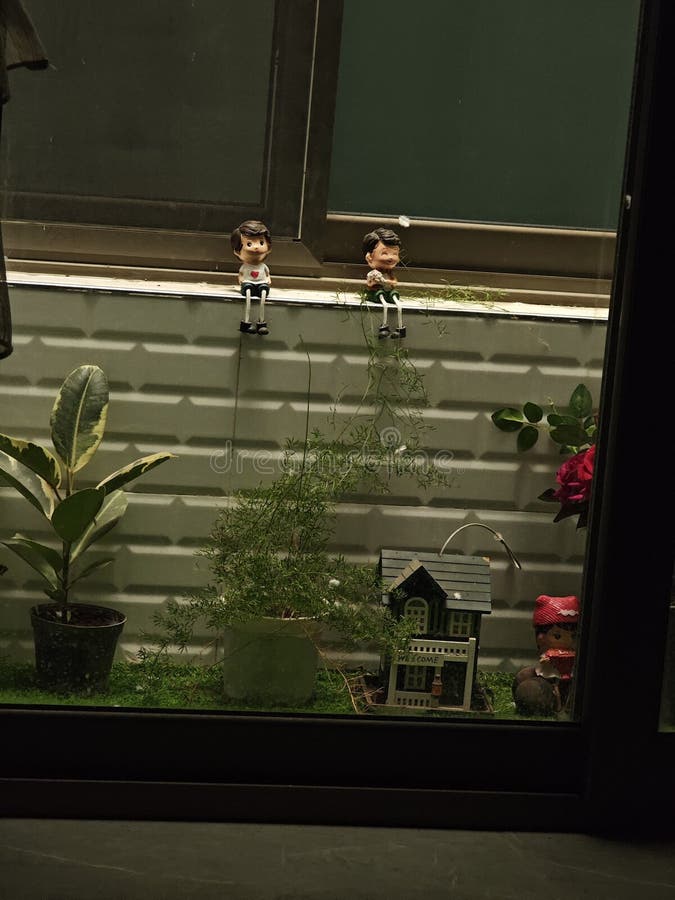 Nice View from Inside My House Magnificence Stock Photo - Image of nice ...