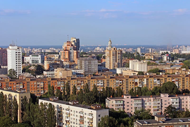 Nice View of Kyiv, the Capital of Ukraine Stock Photo - Image of kyiv ...