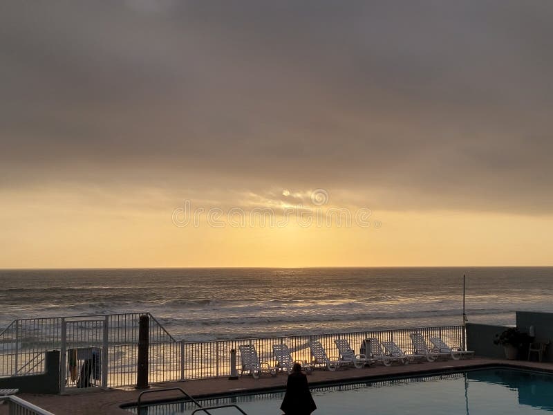 A Nice View of the Ocean from Florida. Stock Image - Image of florida ...