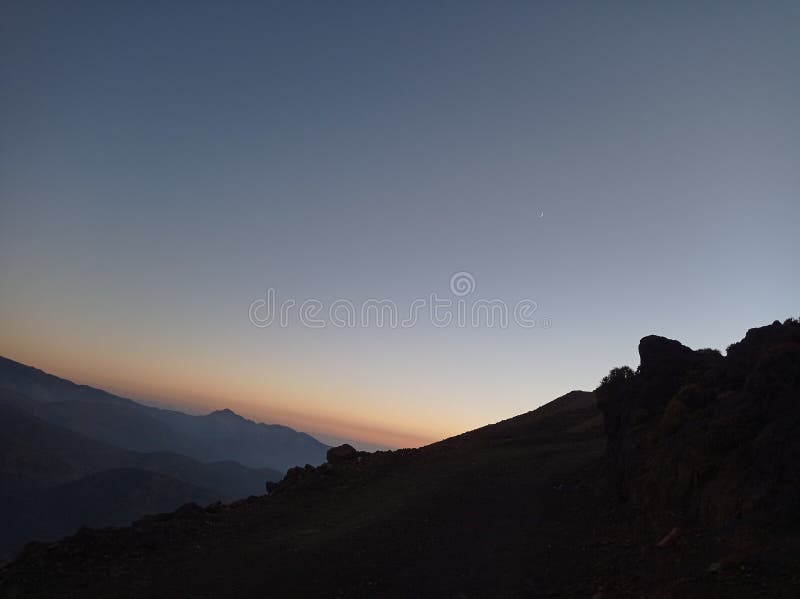Nice View Picture High Alas Mountains Stock Image - Image of high, view ...