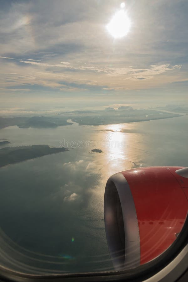 Nice view on plane stock photo. Image of bright, plane - 81468770